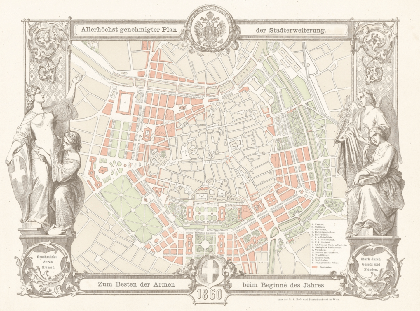 Camillo Sitte & Vienna: an analysis of Sitte’s Ringstraße proposal ...
