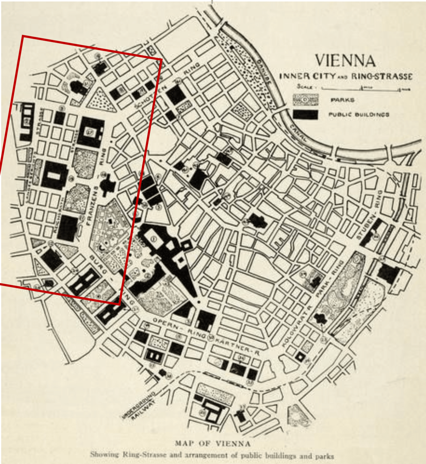 Camillo Sitte & Vienna: an analysis of Sitte’s Ringstraße proposal ...